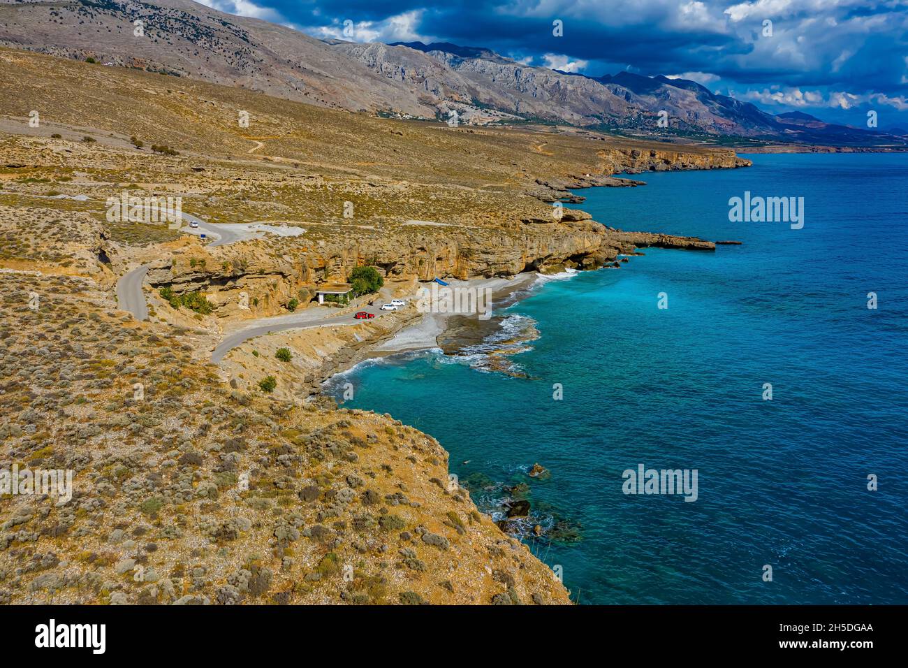 Kreta aus der Luft | Crete from above Stock Photo - Alamy