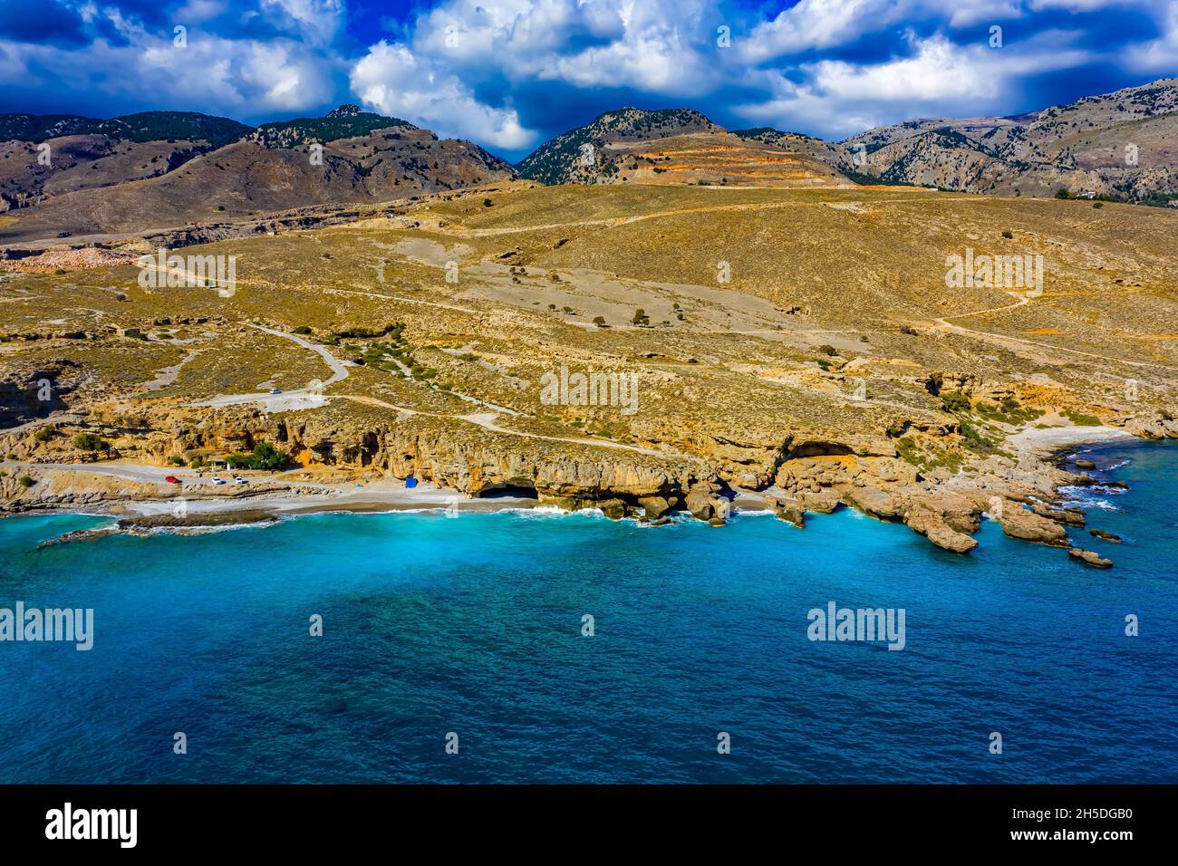 Kreta aus der Luft | Crete from above Stock Photo - Alamy