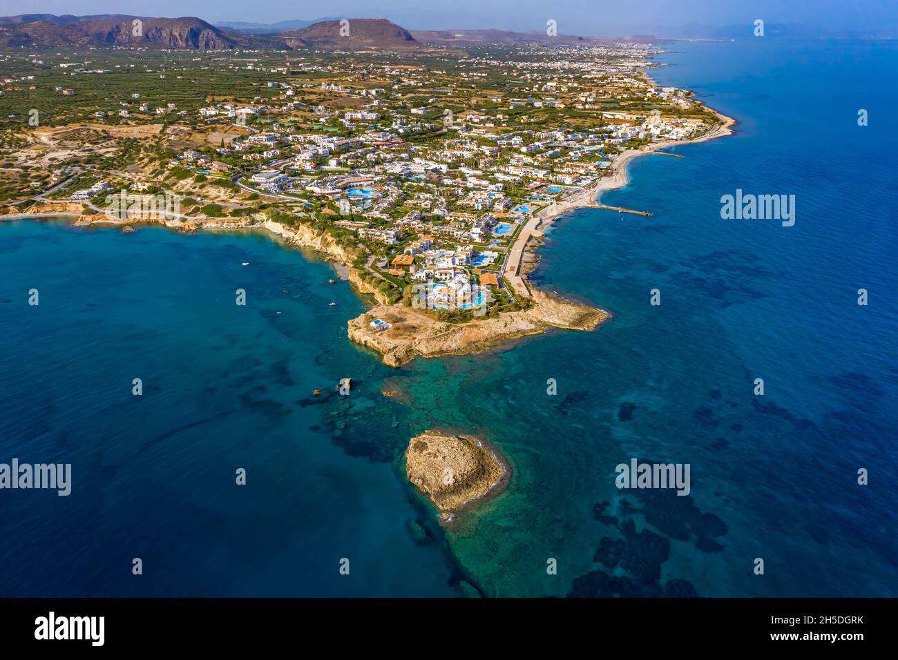 Anissaras von oben hi-res stock photography and images - Alamy