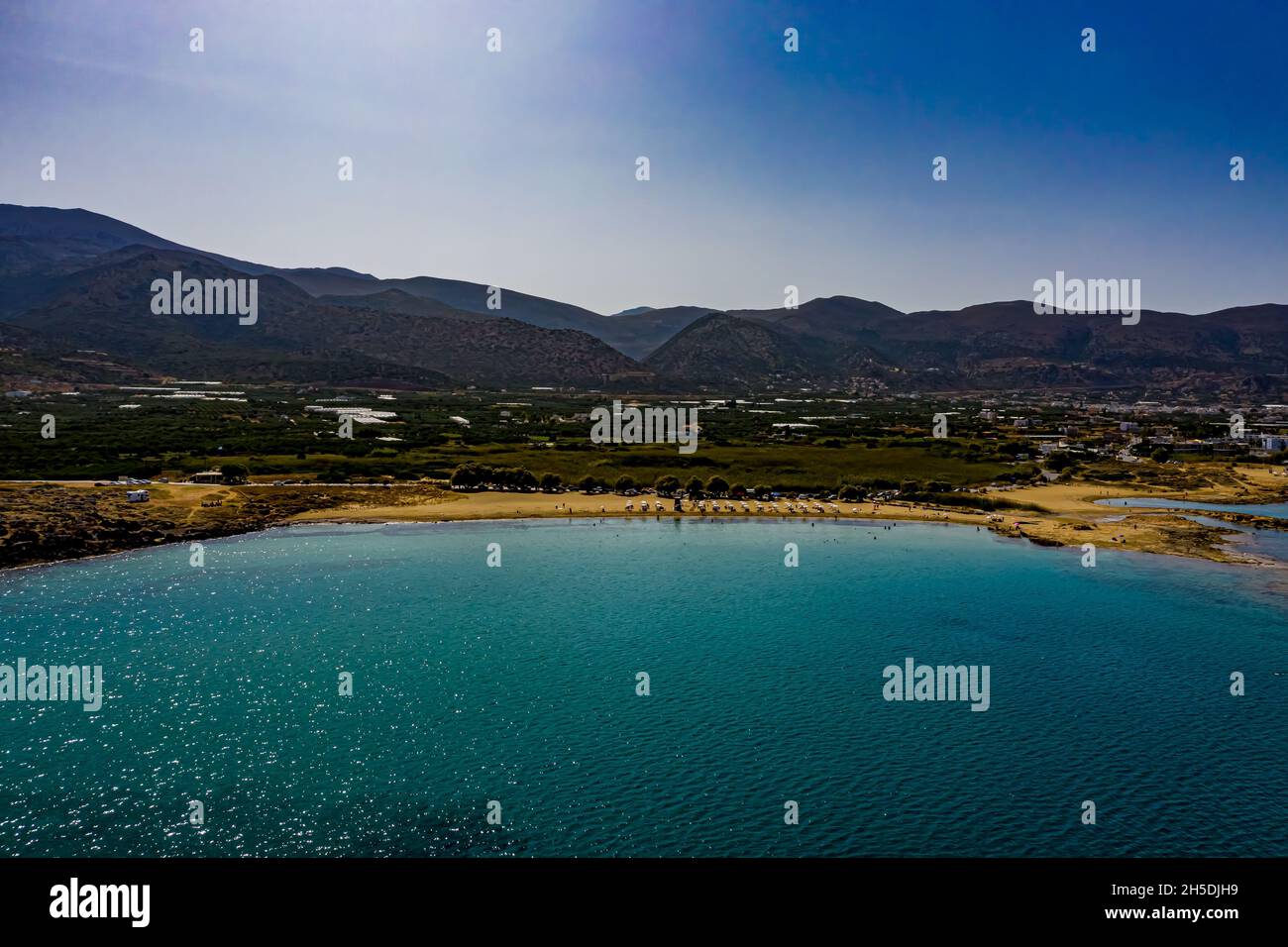 Potamos Strand auf Kreta aus der Luft | Potamos Beach in Crete from ...