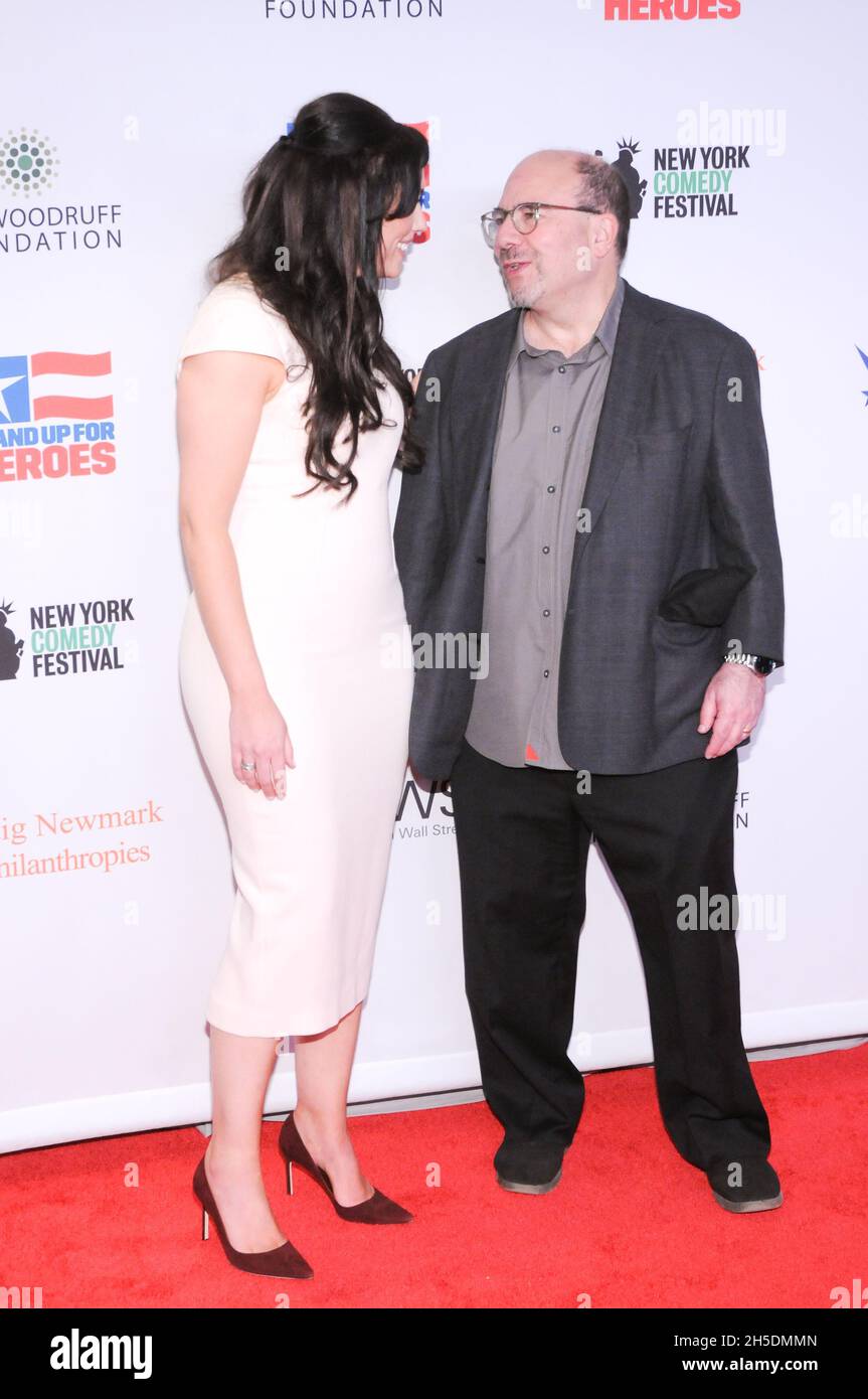 Anne Marie Dougherty and Craig Newmark attend the 15th Annual Stand Up ...