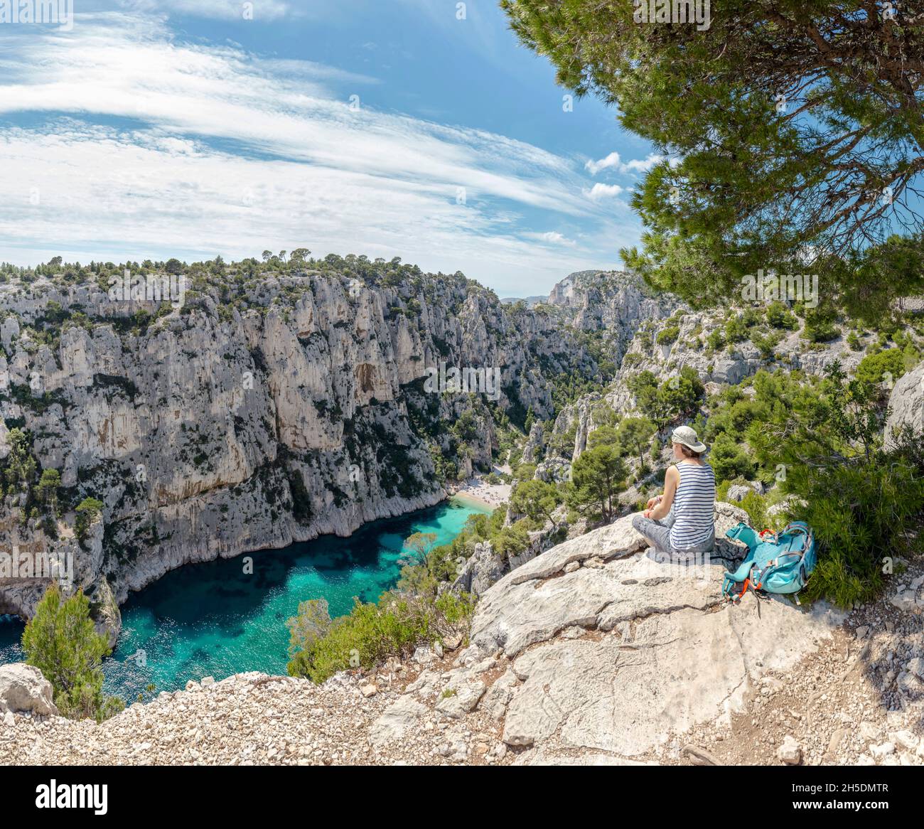 Calanque d'En-Vau *** Local Caption *** Cassis, France, landscape ...