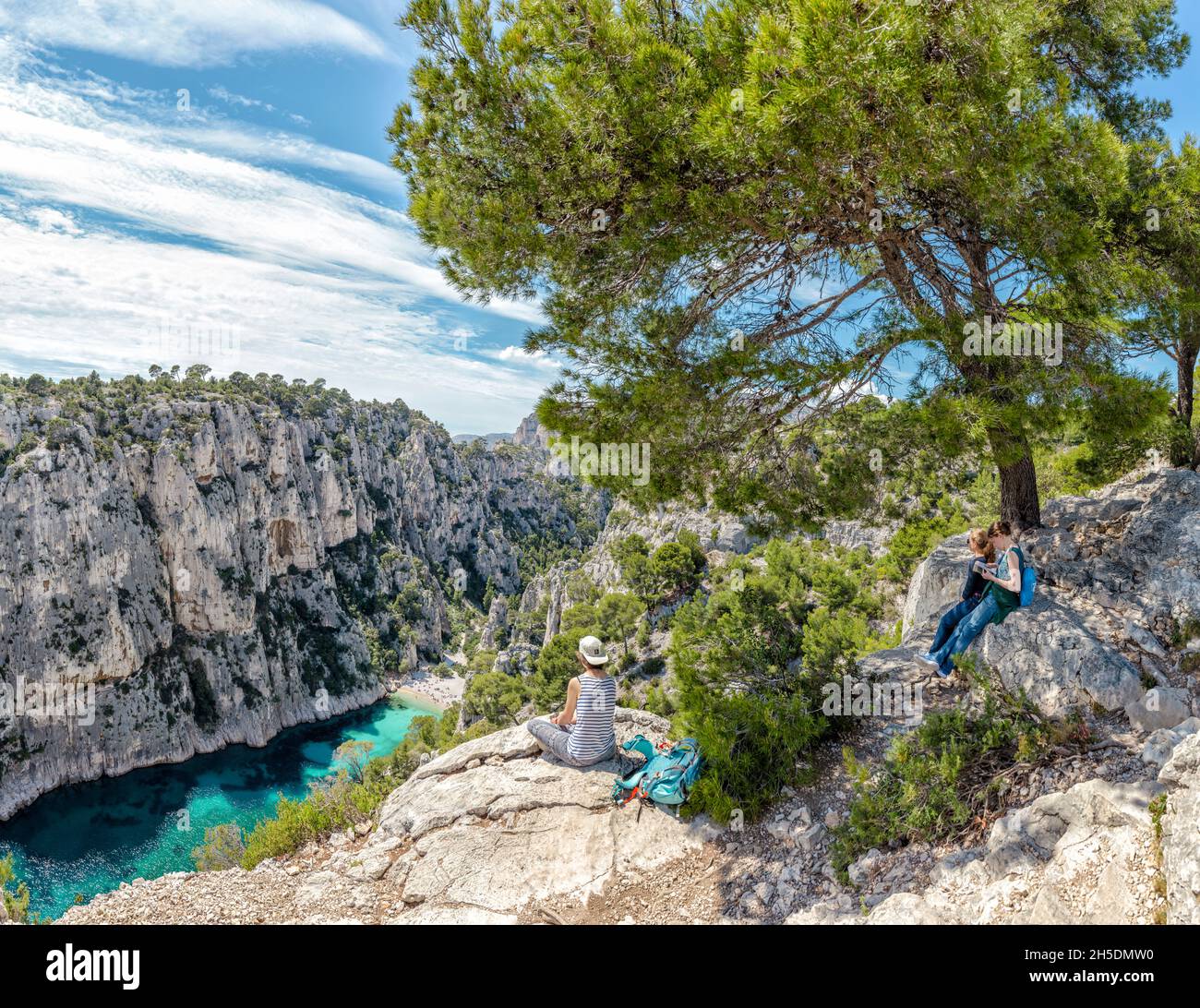 Calanque d'En-Vau *** Local Caption *** Cassis, France, landscape ...