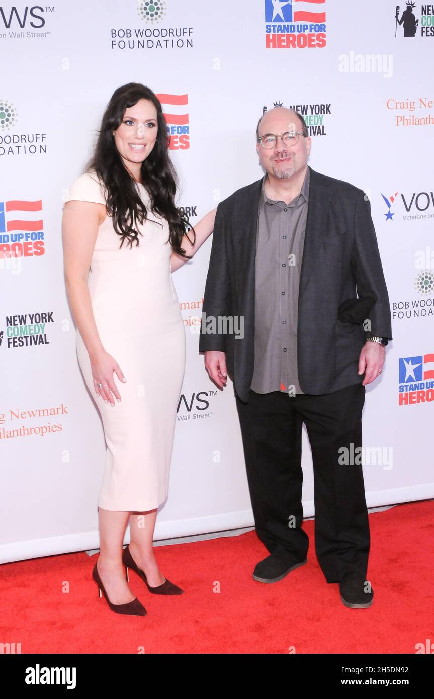 Anne Marie Dougherty and Craig Newmark attend the 15th Annual Stand Up ...