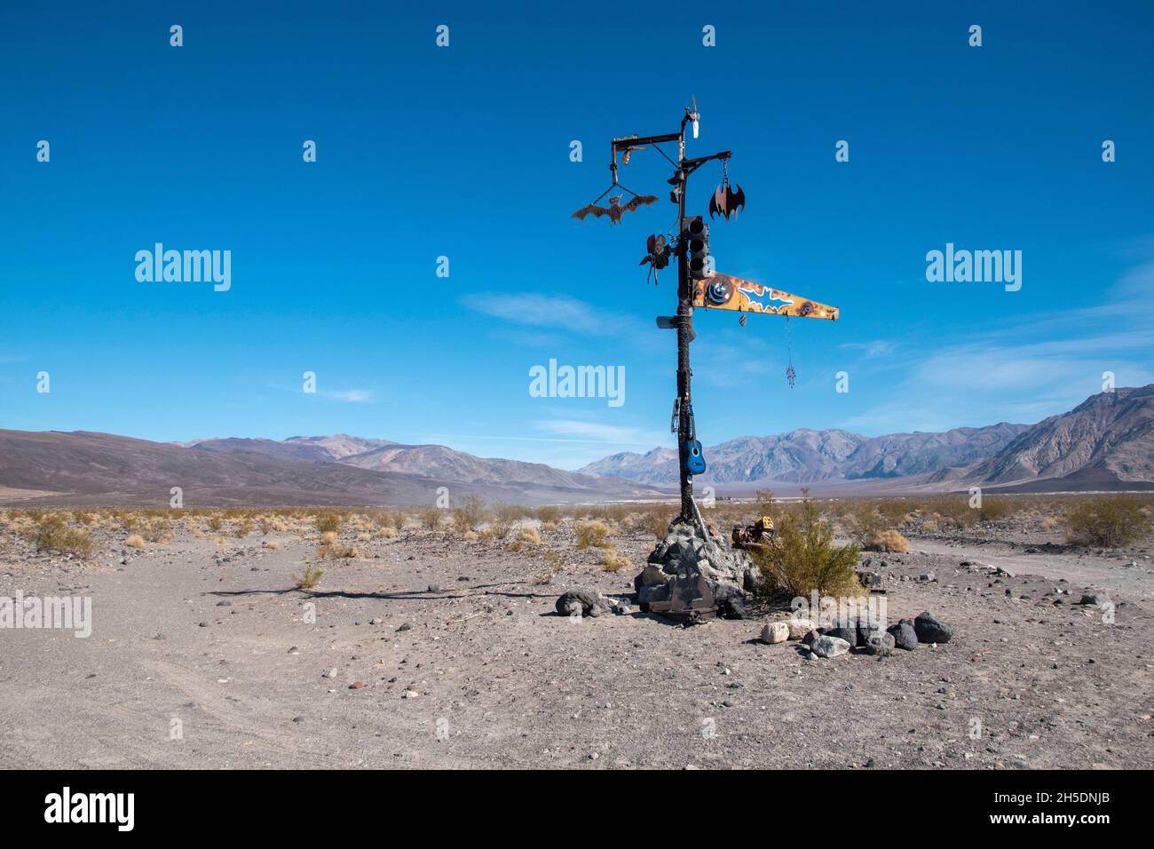 Saline Valley warm springs are surrounded by an oasis and campground ...