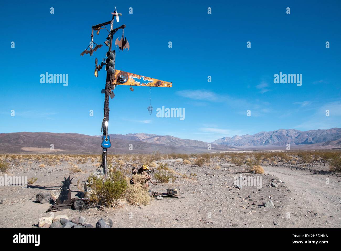 Saline Valley warm springs are surrounded by an oasis and campground ...