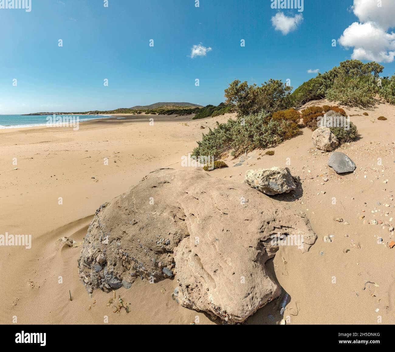 Agios Georgios Beach *** Local Caption *** Plimmiri, Rhodos, Rhodes ...
