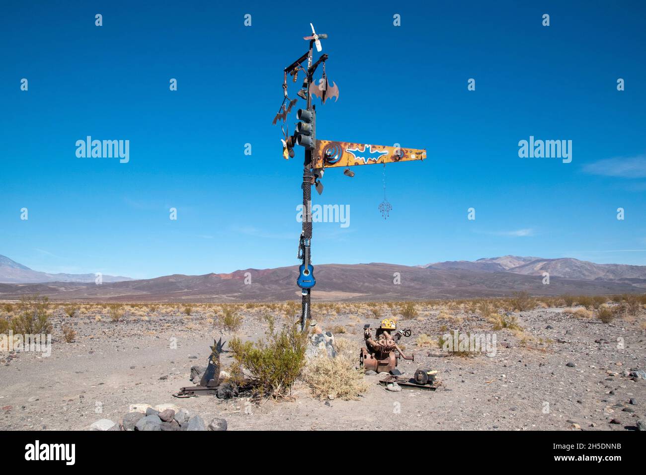 Saline Valley warm springs are surrounded by an oasis and campground ...