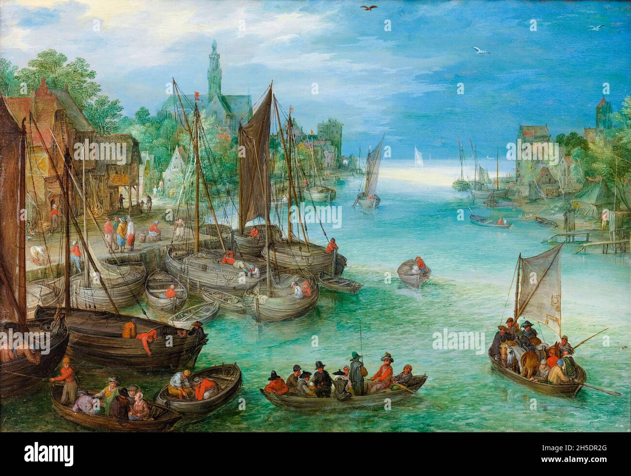 Renaissance river painting hi-res stock photography and images - Alamy