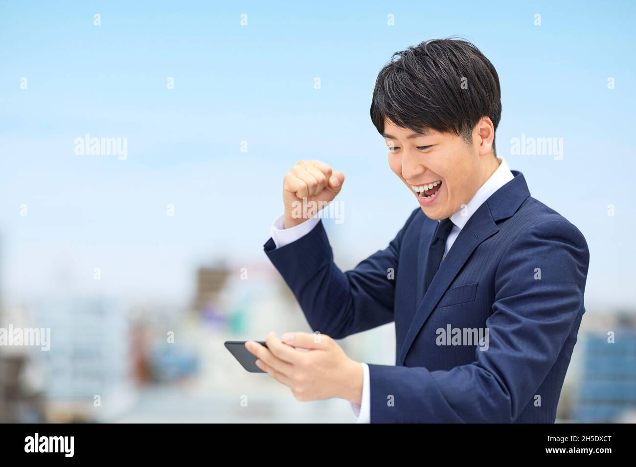 Japanese tech businessman hi-res stock photography and images - Alamy