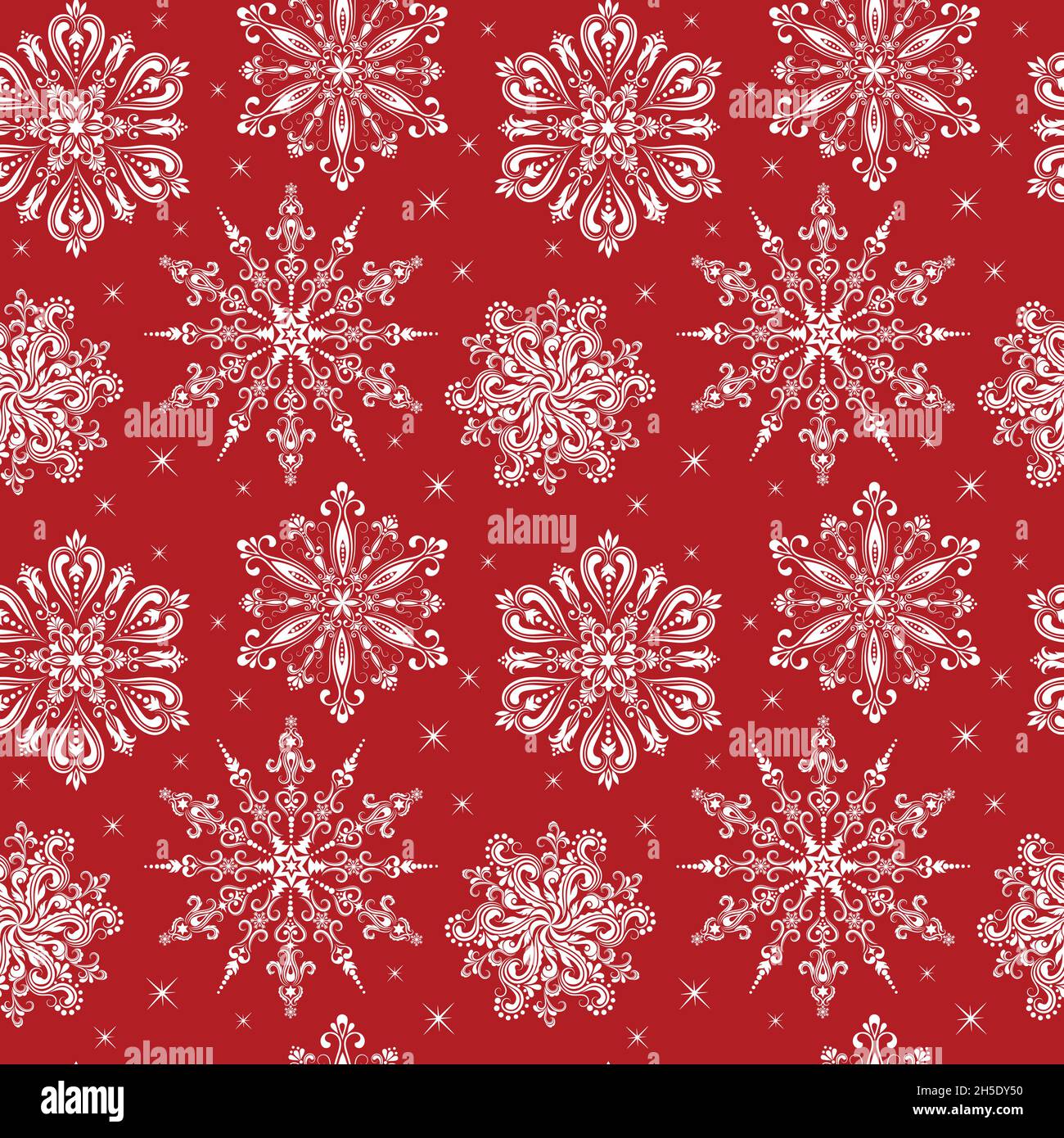 Beautiful christmas pattern Stock Vector Images - Alamy