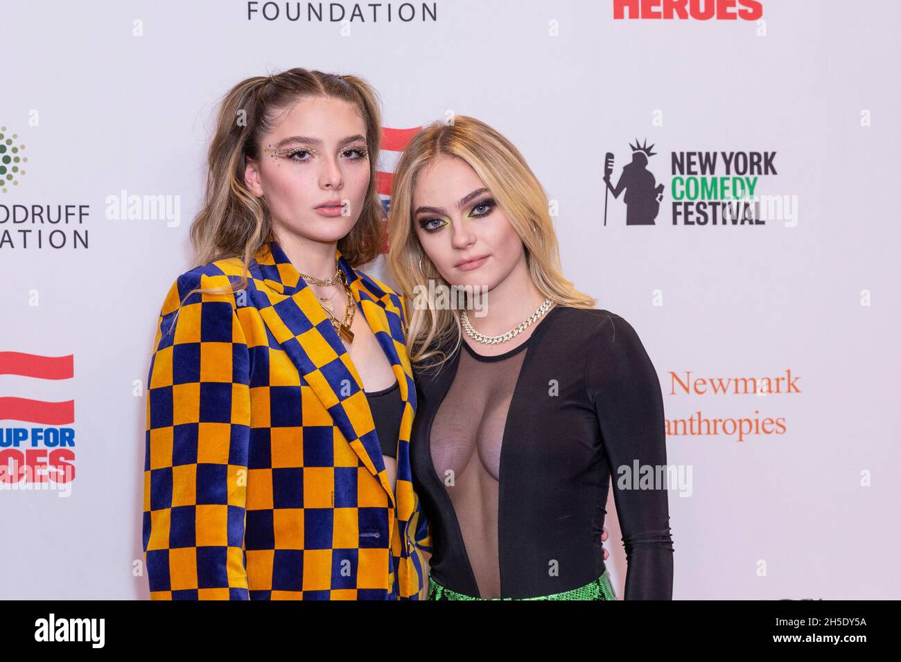 New York, NY - November 8, 2021: Grace Gaustad and Katie Kelly attends ...