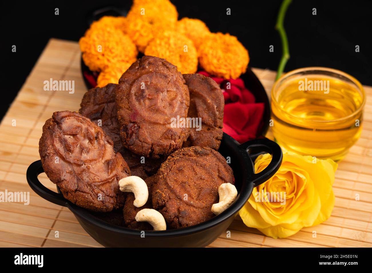 Indian Religious Mithai Called Thekua Thokwa Or Thekuwa Is Made Of ...