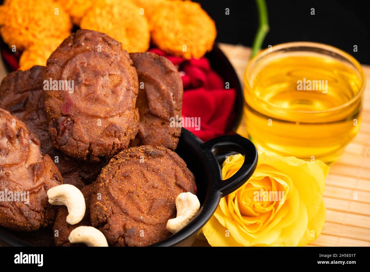 Indian Religious Mithai Called Thekua Thokwa Or Thekuwa Is Made Of ...