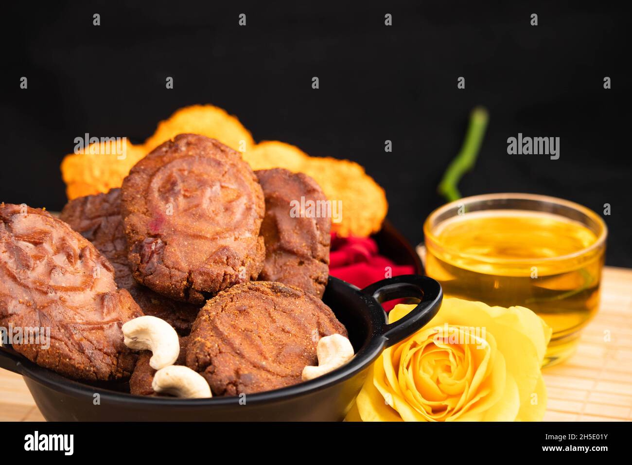 Indian Religious Mithai Called Thekua Thokwa Or Thekuwa Is Made Of ...