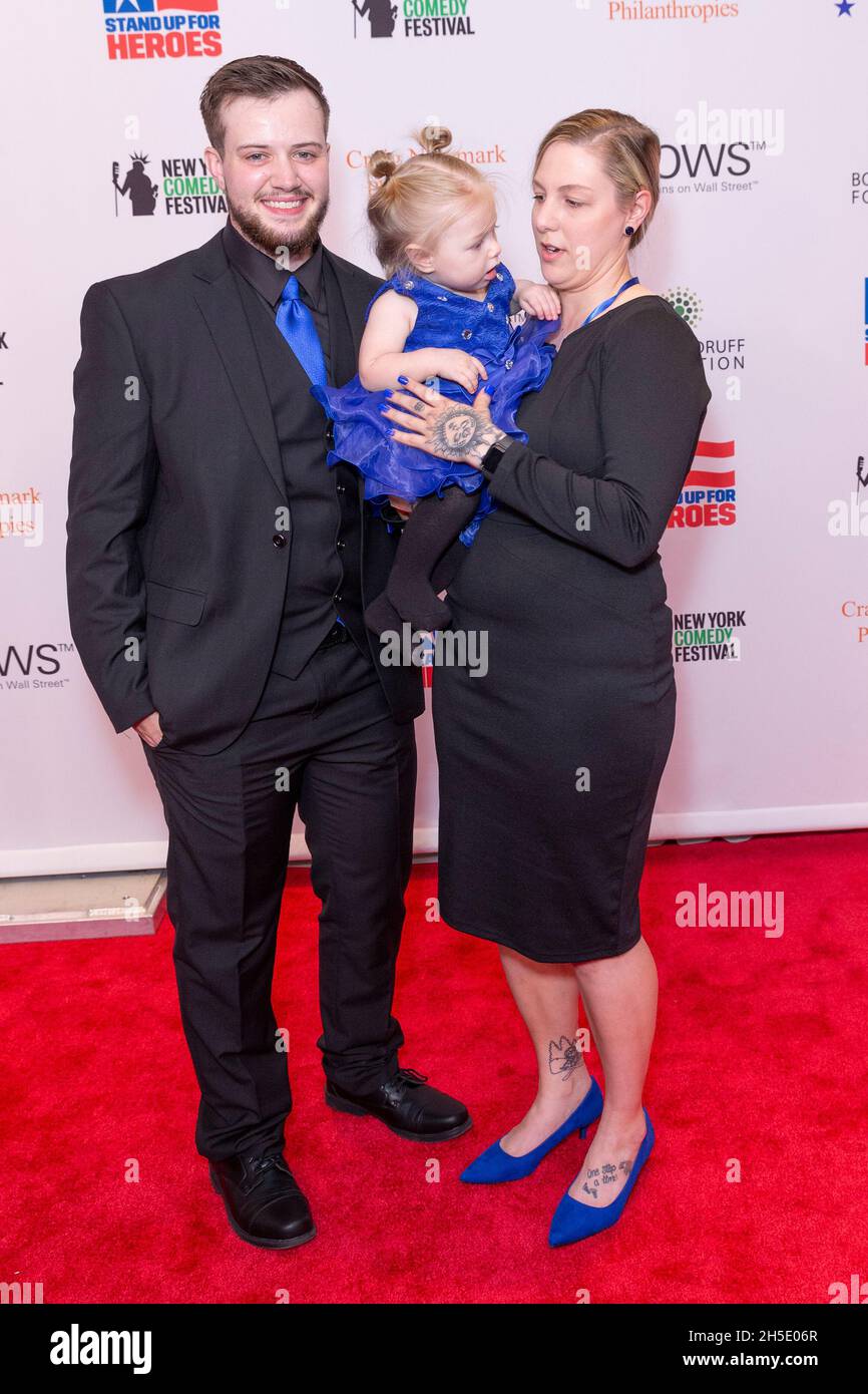 Ashford Engert, Crystal Engert and Adaline Engert attend the 15th ...