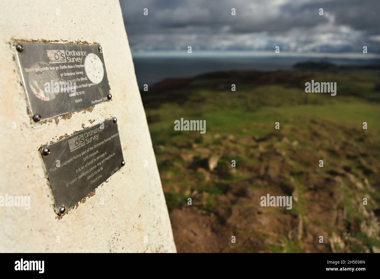 Ordnance survey triangulation pillar hi-res stock photography and ...