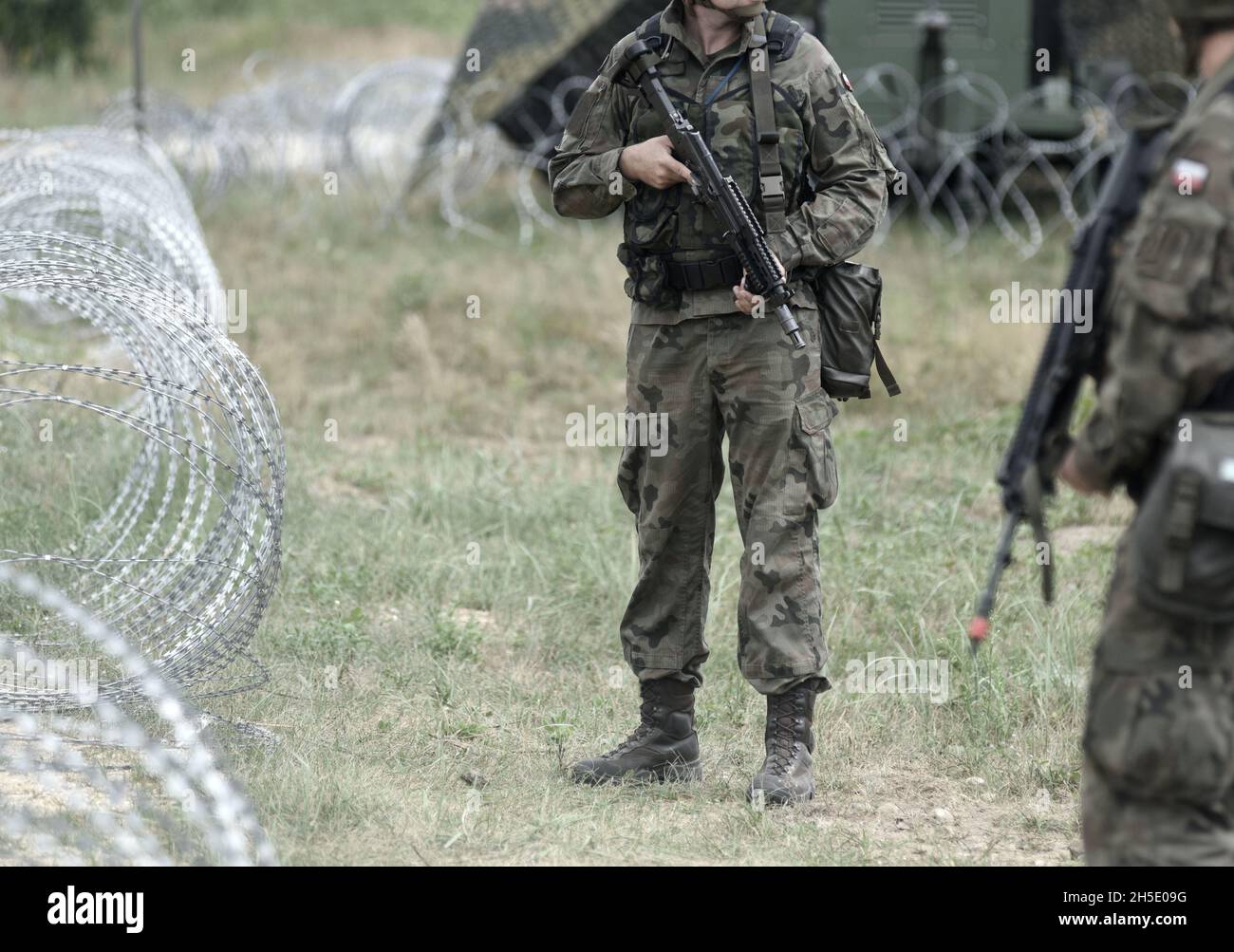 Belarus poland polish border hi-res stock photography and images - Alamy