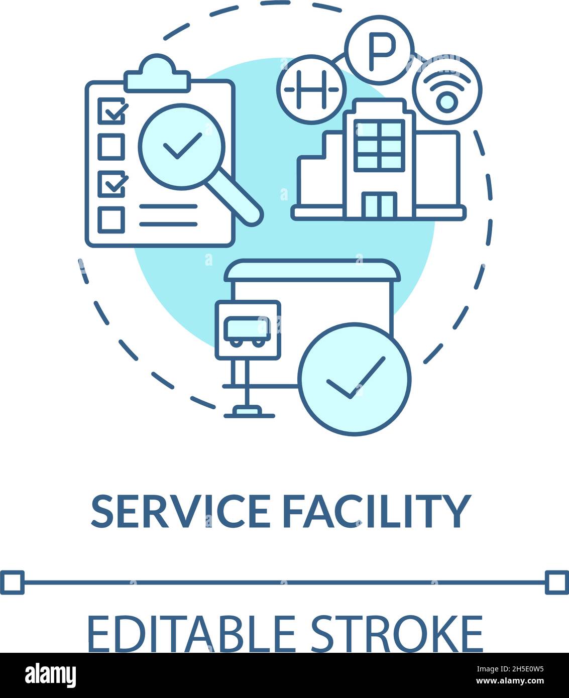Facility complex Stock Vector Images - Alamy