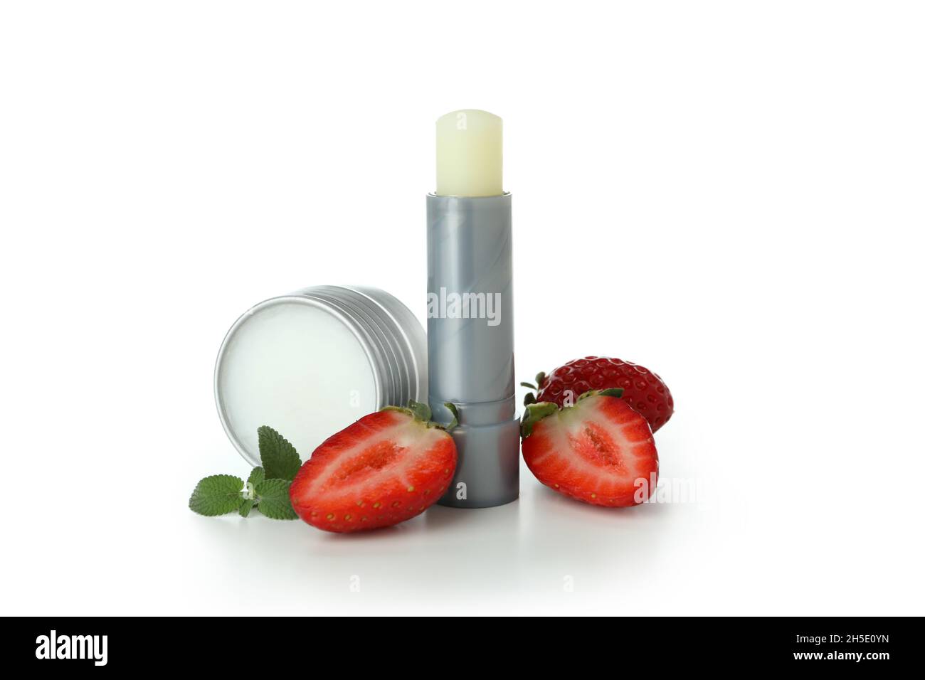 Eco lipstick isolated on white background, close up Stock Photo - Alamy