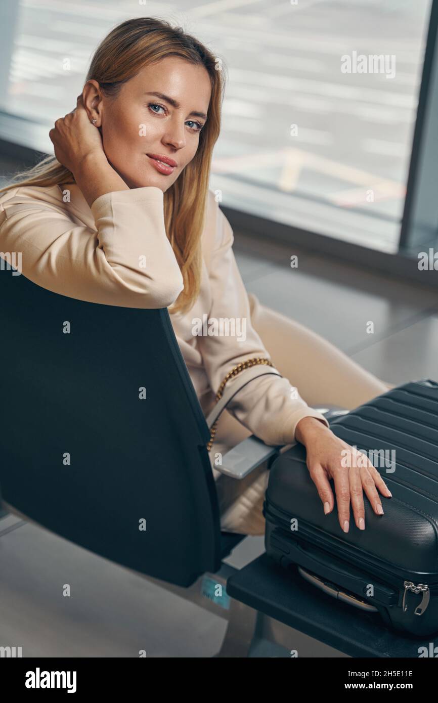 Relaxed lady hi-res stock photography and images - Alamy