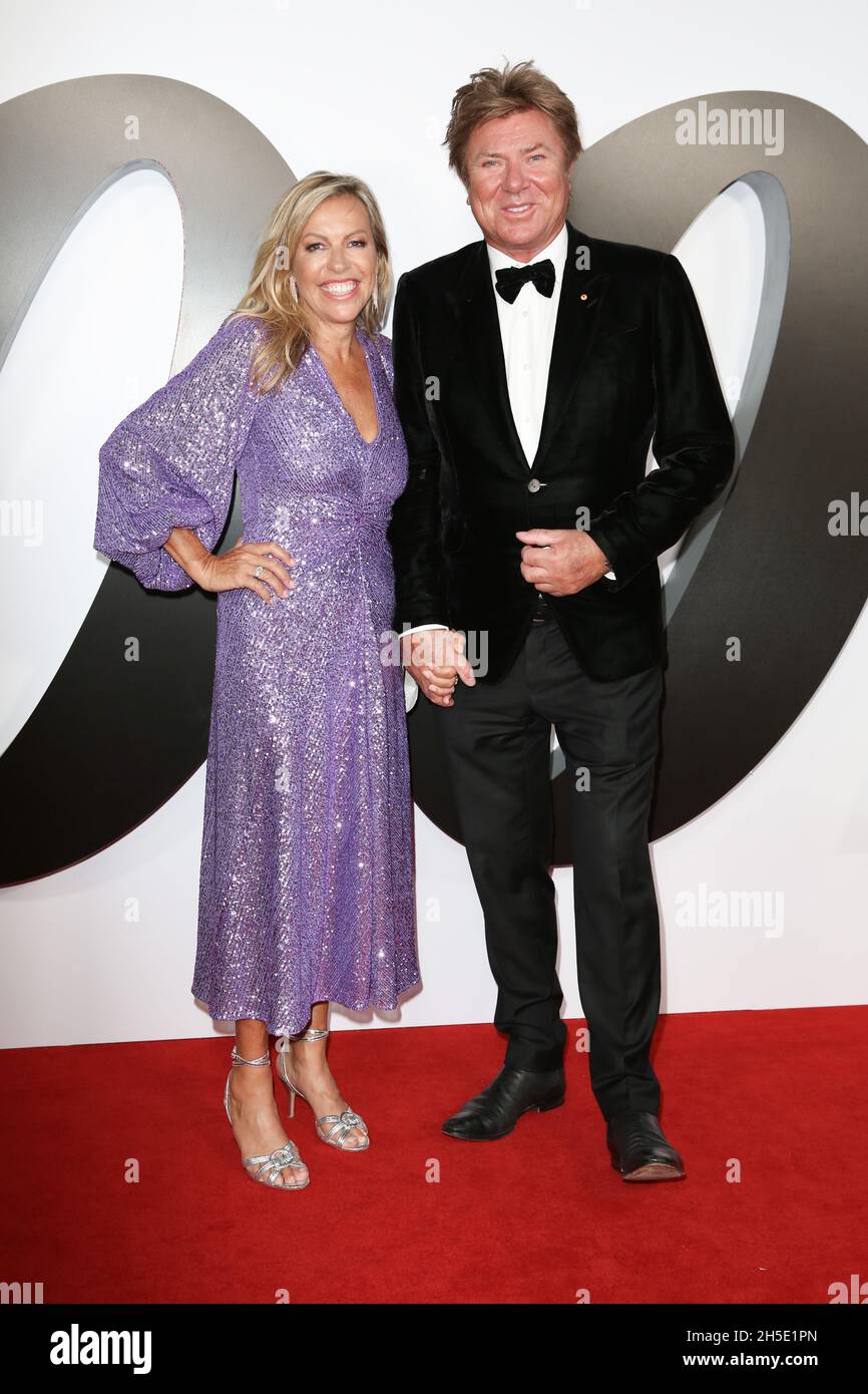 November 9, 2021: NICOLE DALE and RICHARD WILKINS attending the Sydney ...
