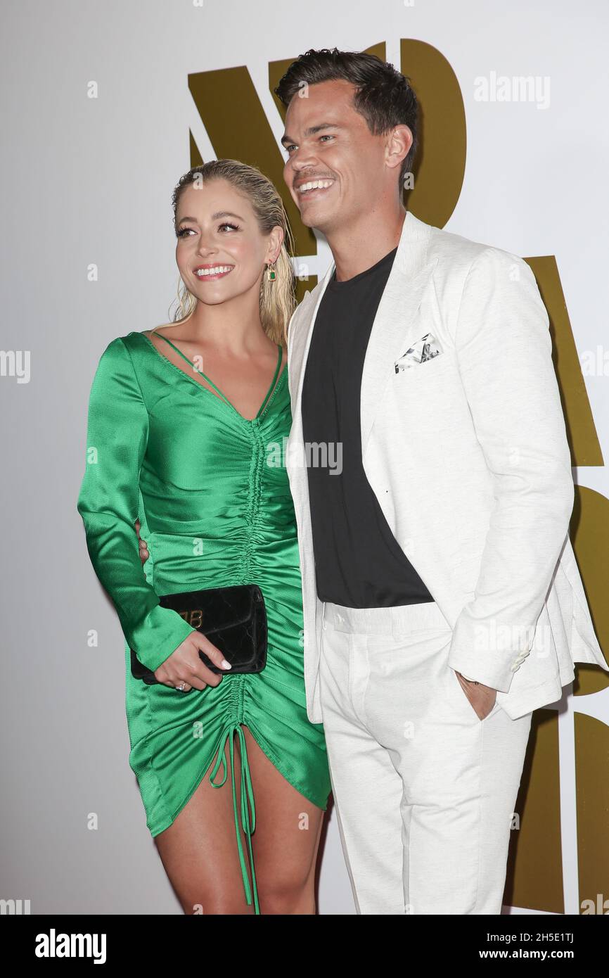 November 9, 2021: HOLLY KINGSTON and JIMMY NICHOLSON attending the ...