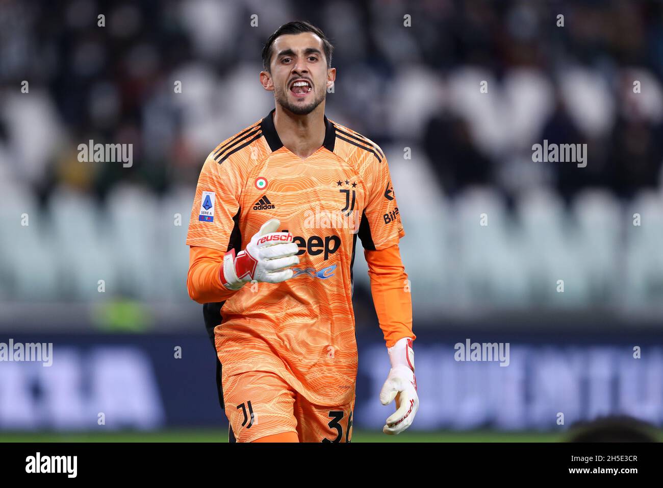 Mattia Perin of Juventus Fc looks on during the Serie A match between ...