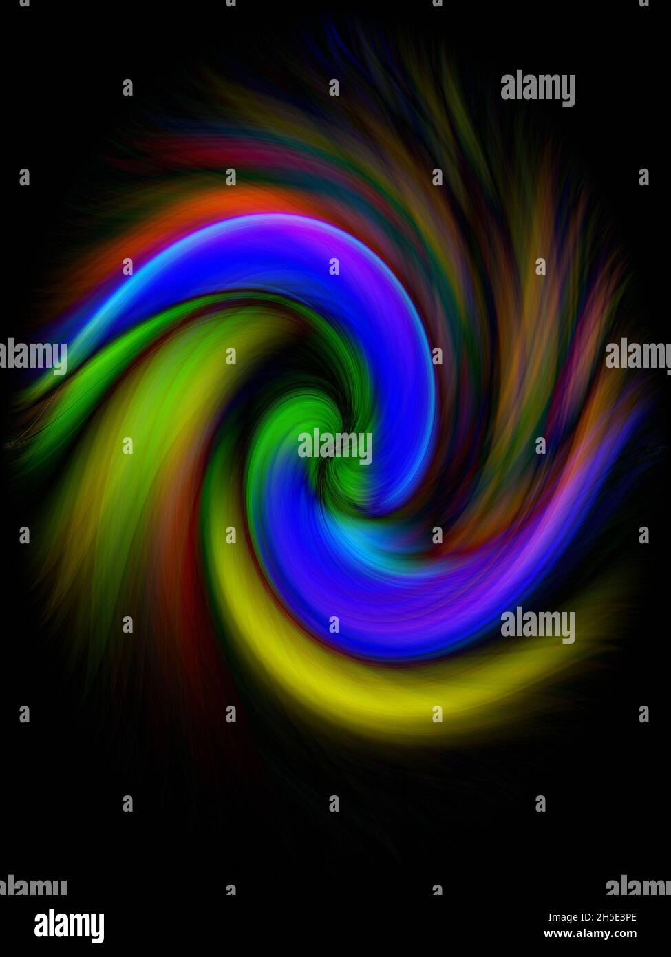 A abstract twisted light fibers effect background Stock Photo - Alamy