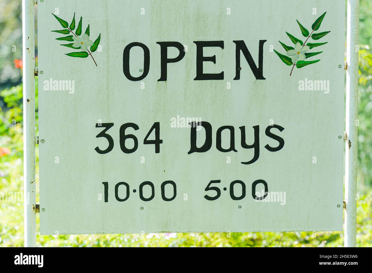 Coffee shop open 364 days Stock Photo - Alamy