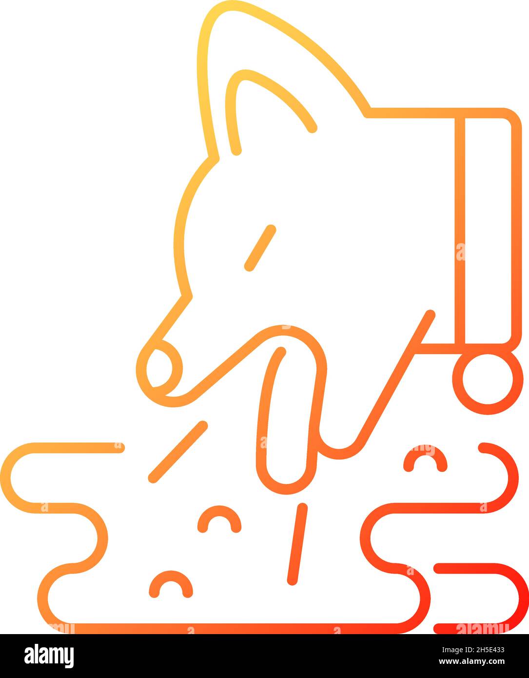 Vomiting drawing hi-res stock photography and images - Alamy