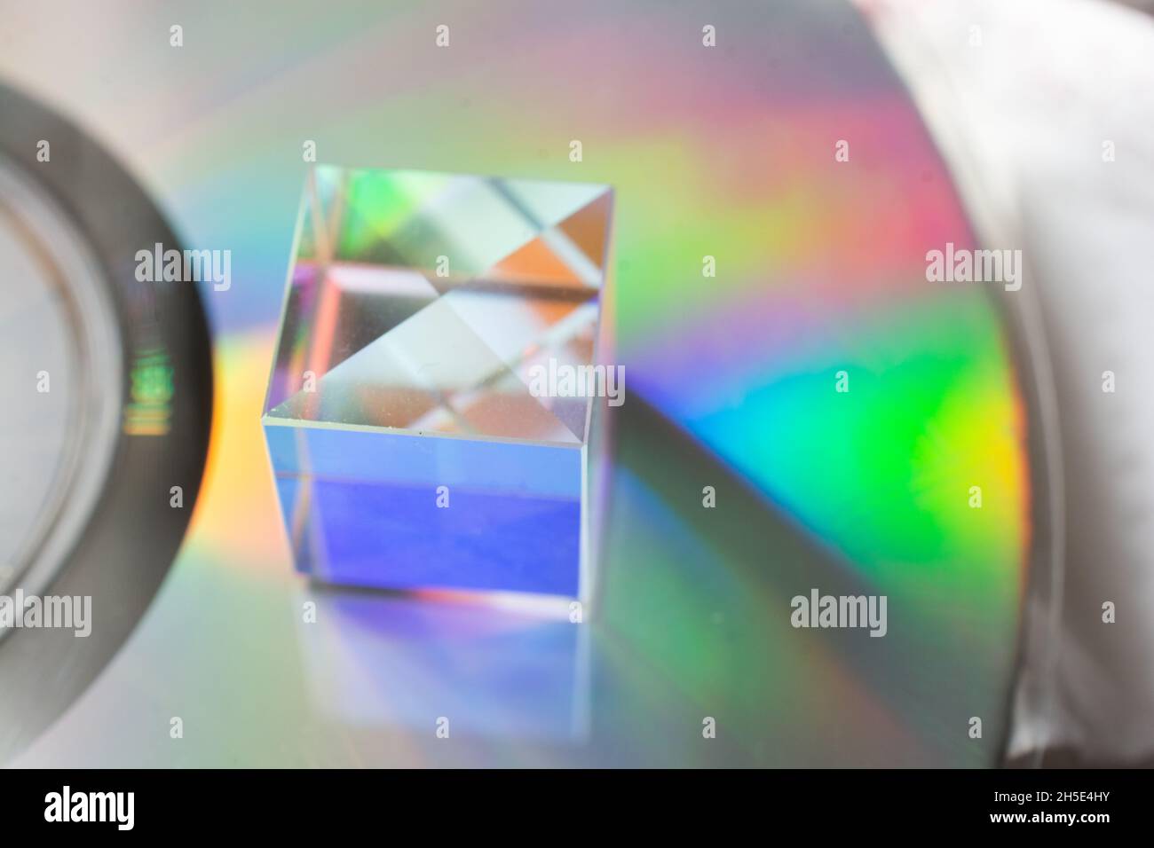 Education Chart Physics Dispersion Light Through Stock