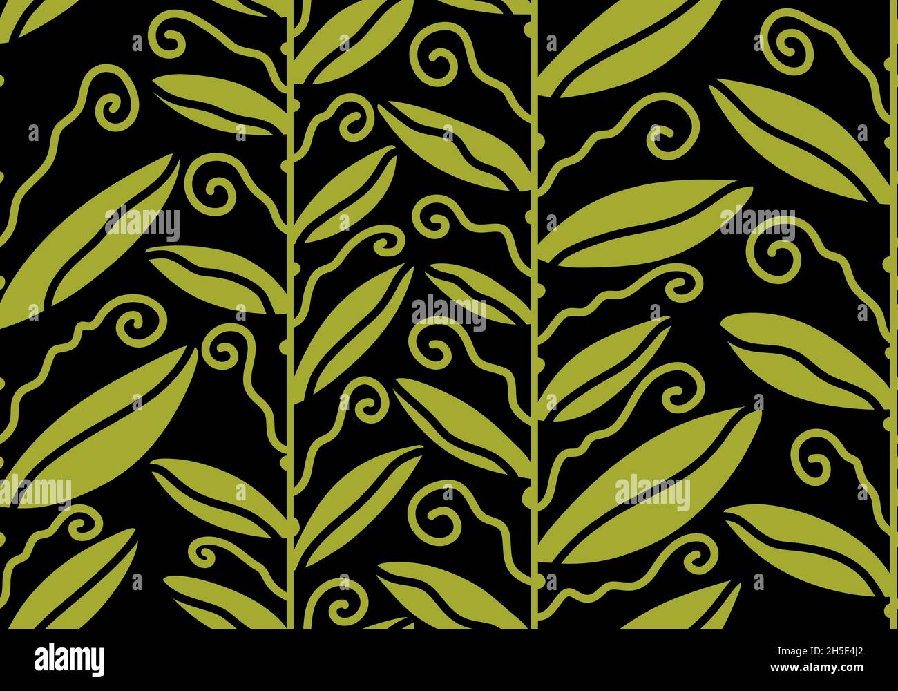 Seamless pattern with leaves for fabrics and textiles Stock Photo - Alamy
