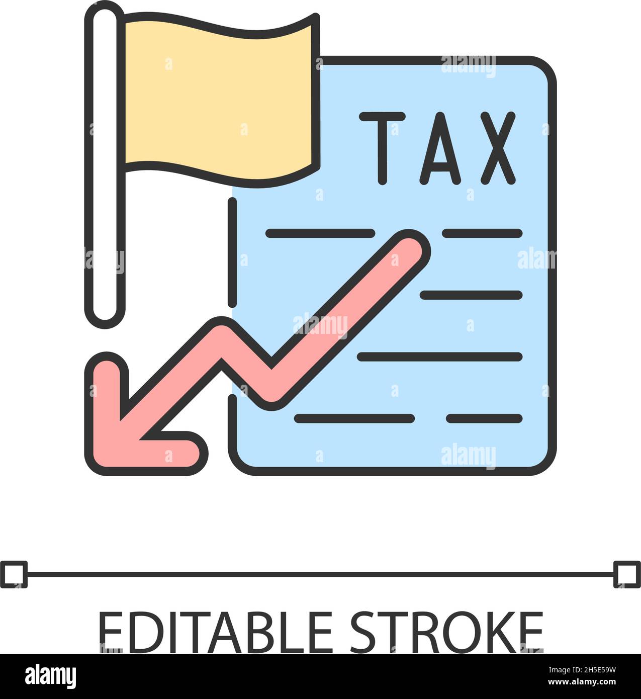 Tax reduction strategy Stock Vector Images - Alamy
