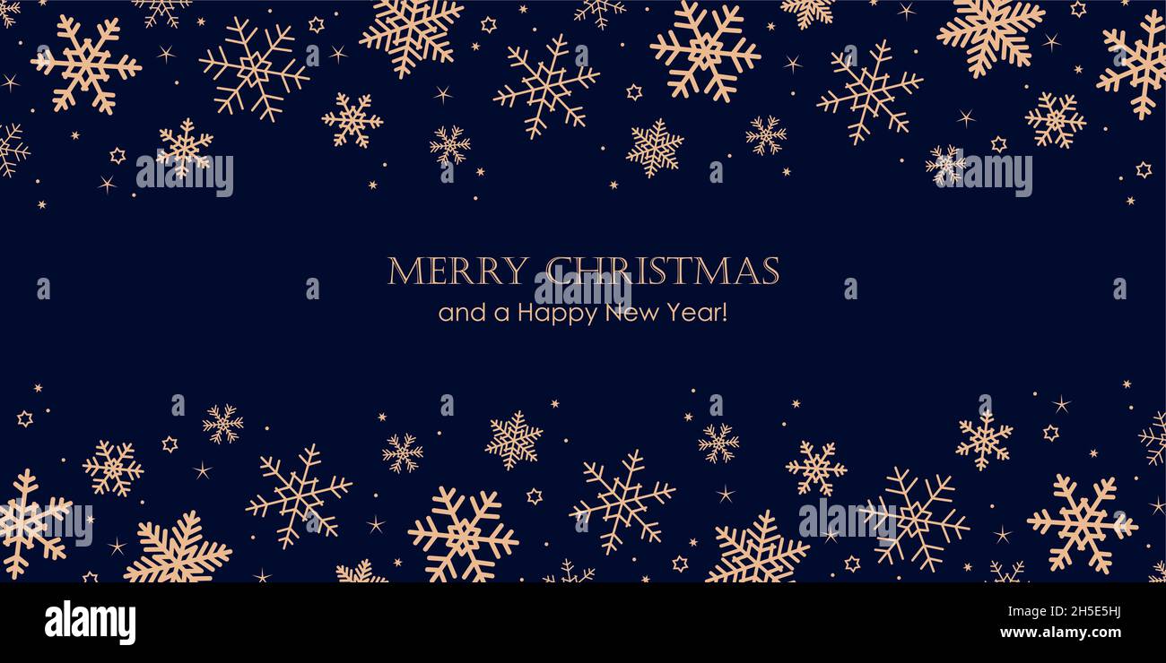 Blue gold banner Stock Vector Images - Alamy