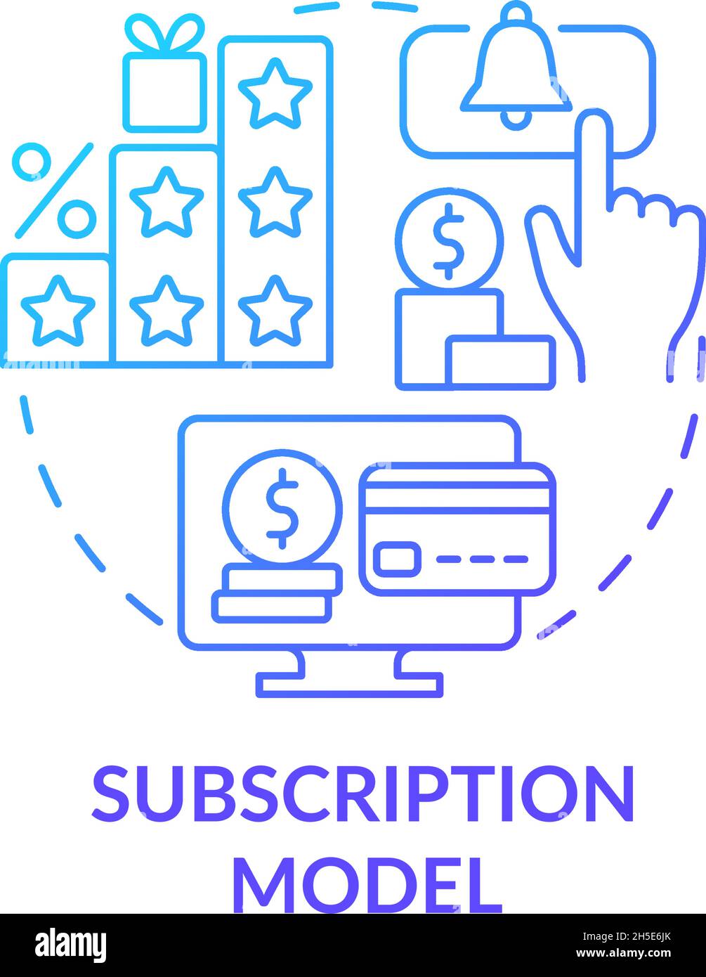 Subscription business model hi-res stock photography and images - Alamy