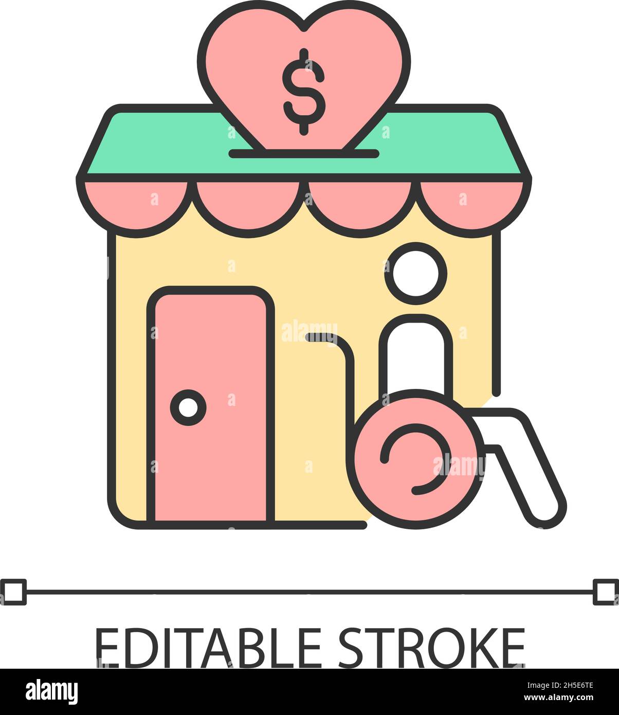 Disabled entrepreneurship Stock Vector Images - Alamy