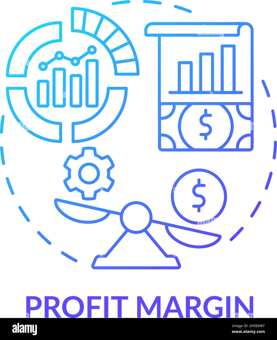 Gross margin Stock Vector Images - Alamy