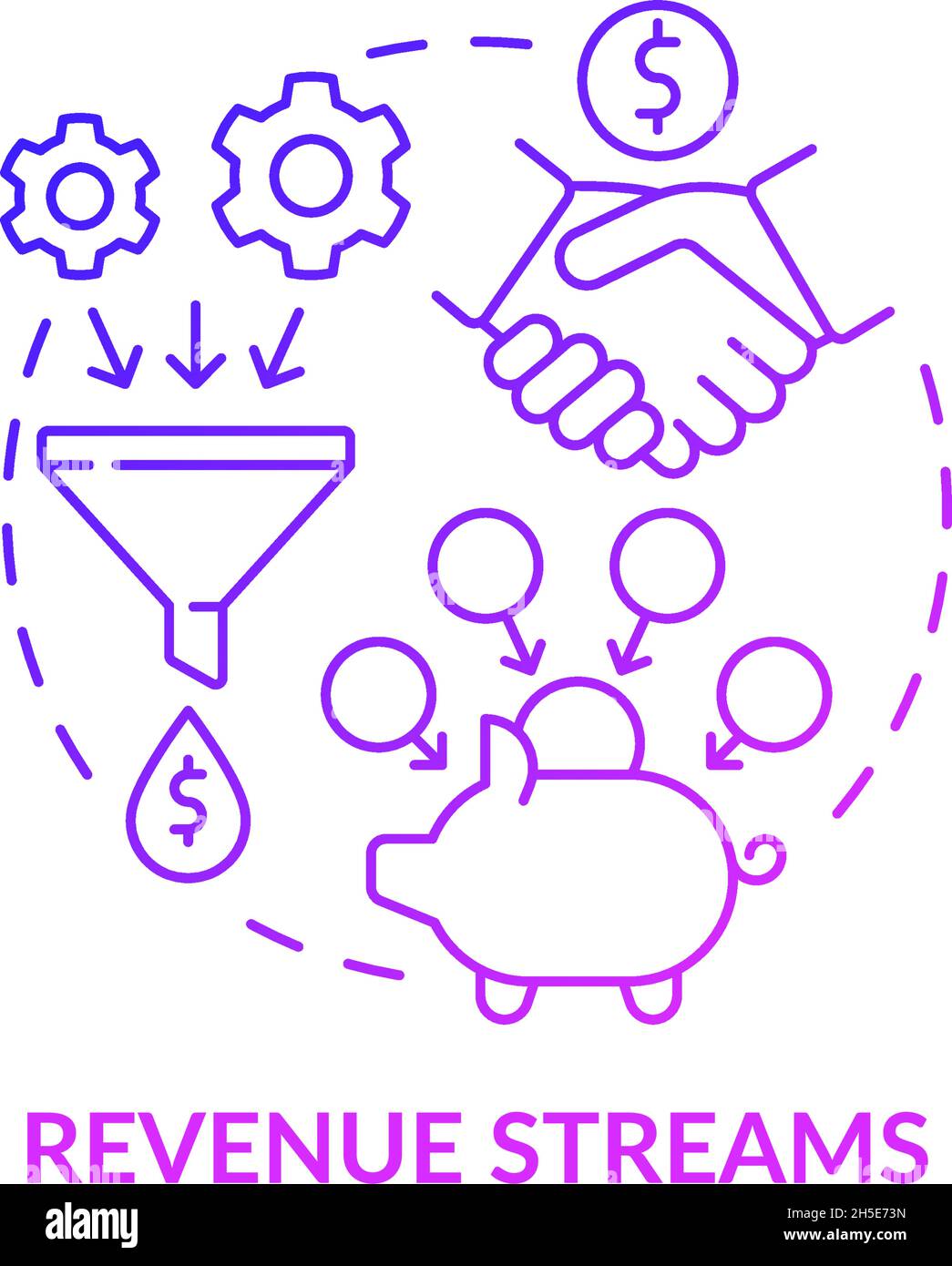 Revenue streams purple gradient concept icon Stock Vector Image & Art ... Revenue streams purple gradient concept icon Stock Vector Image & Art ...