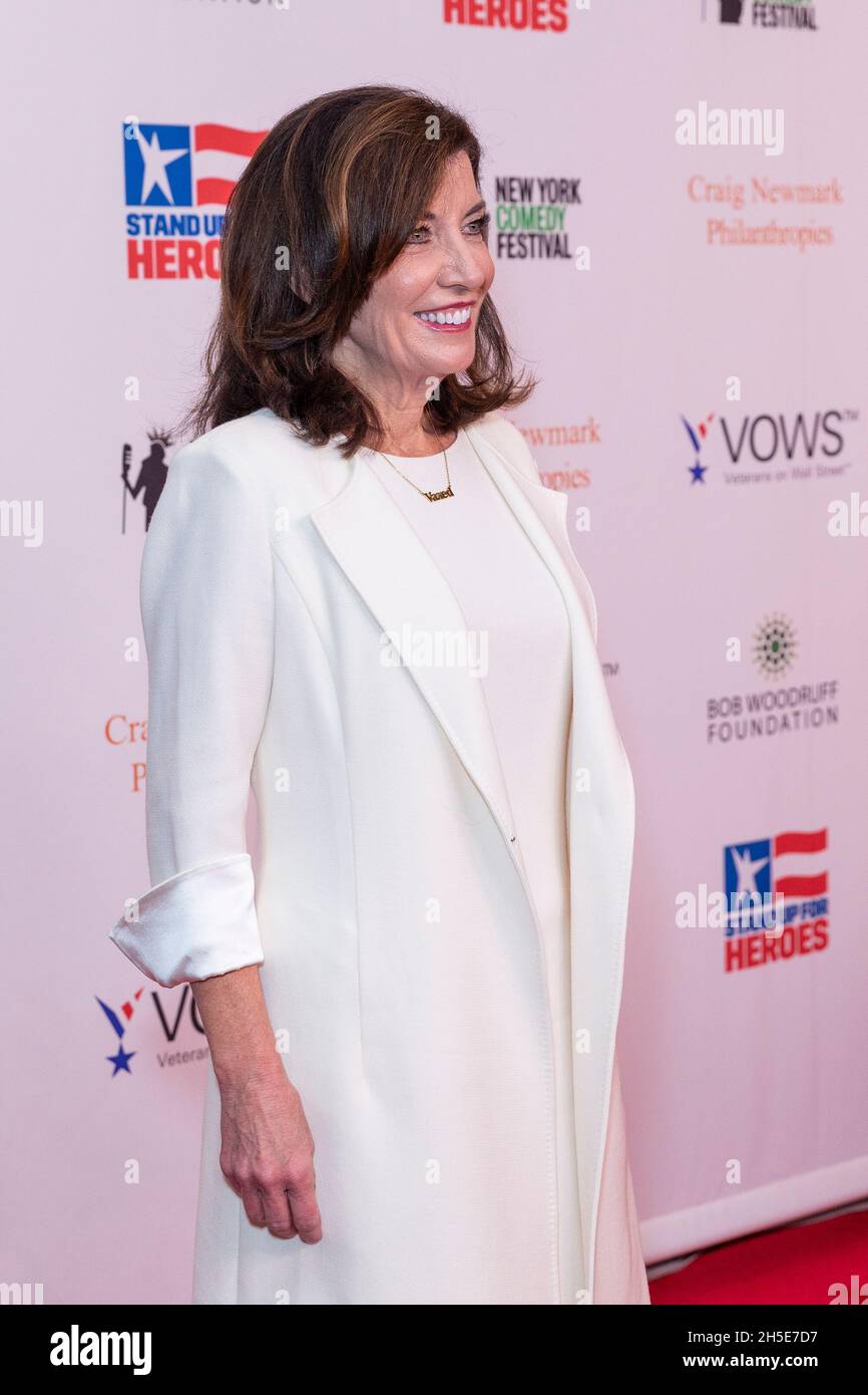 New York, United States. 31st Dec, 2000. Governor Kathy Hochul attends ...