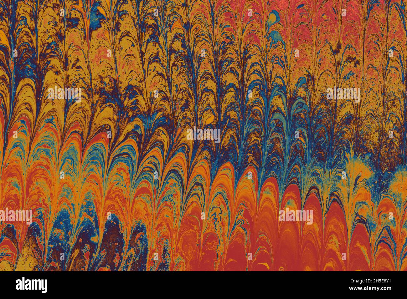 Abstract creative marble pattern texture. Traditional art of Ebru ...