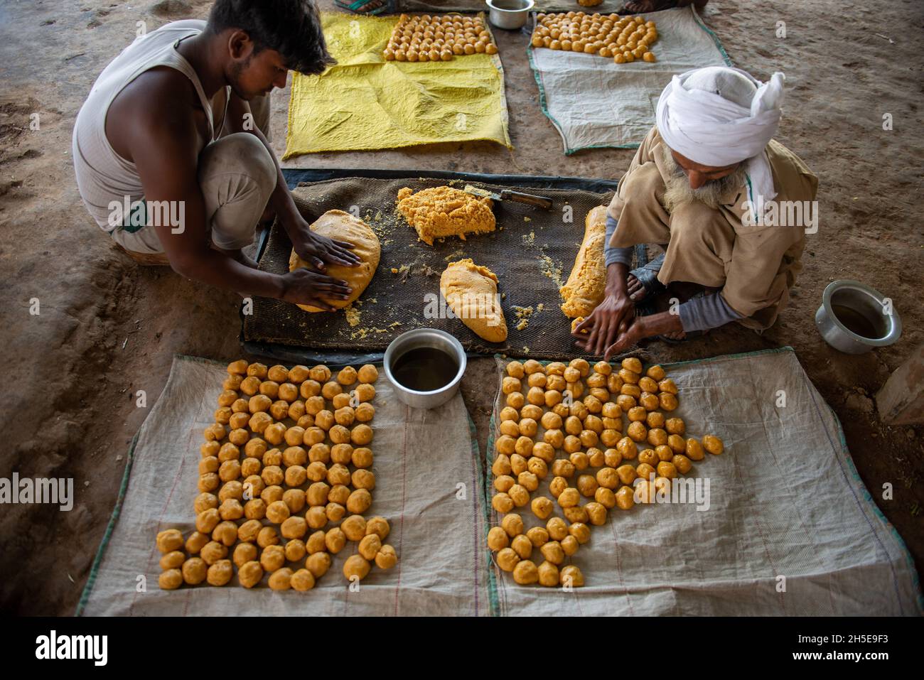 Jaggery balls hi-res stock photography and images - Alamy