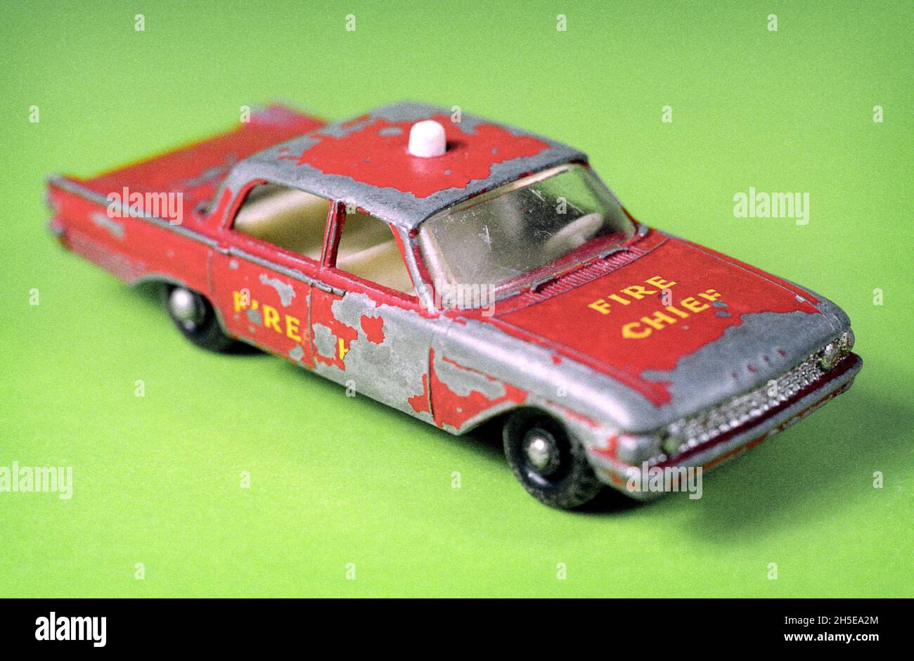 Fire Chief Toy Car Stock Photo - Alamy