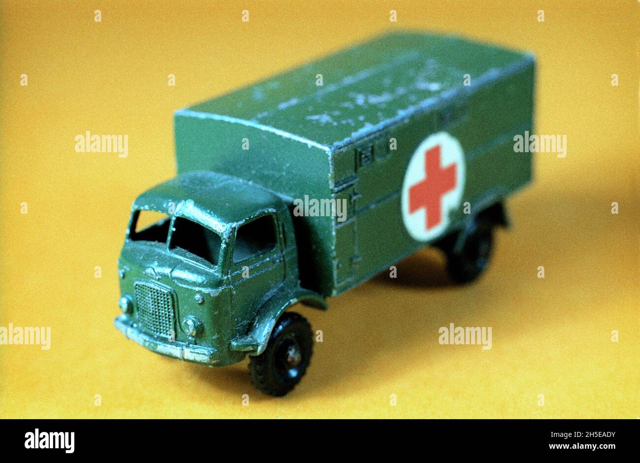 Red Cross Ambulance Toy Car Stock Photo - Alamy