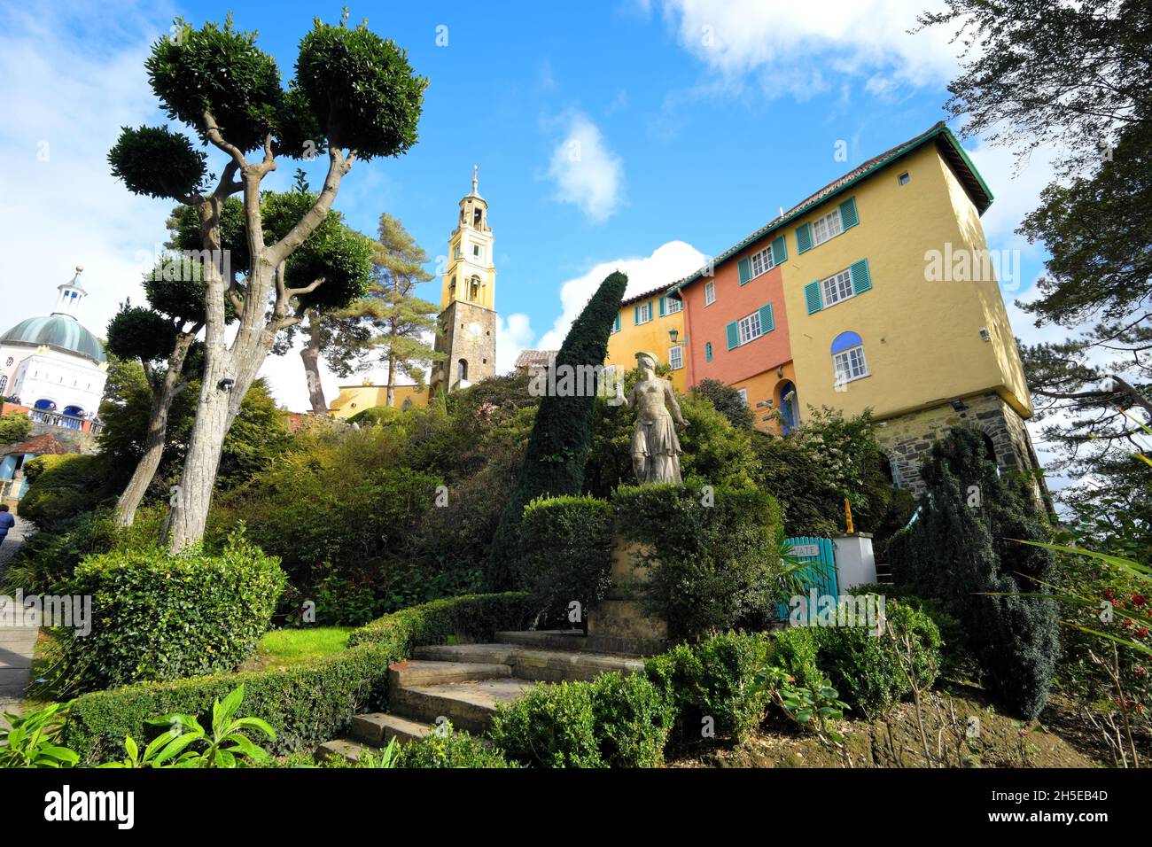 Portmeirions riviera hi-res stock photography and images - Alamy