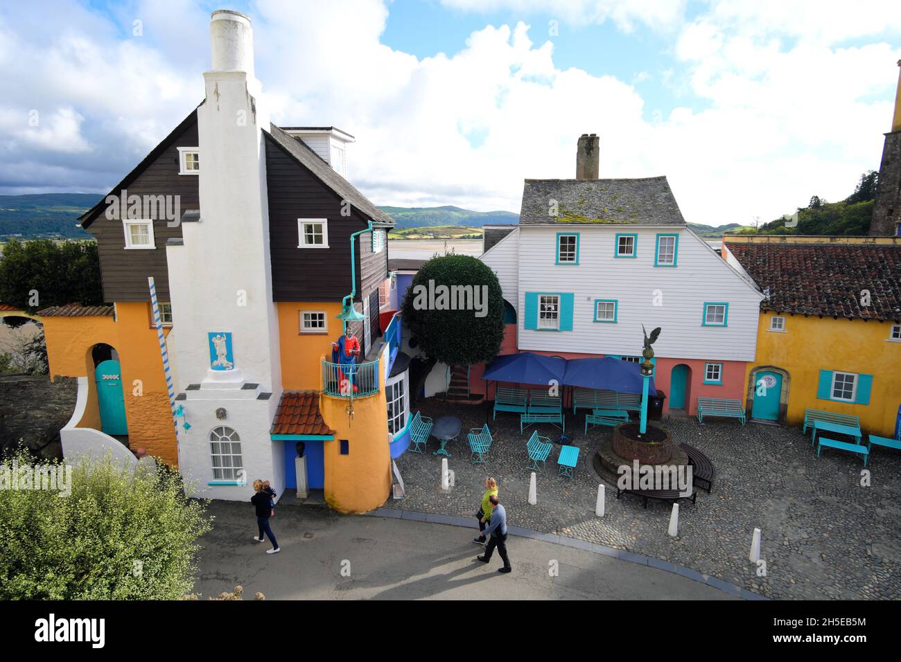 Portmeirion Village was used as a location for the 1960's cult TV ...