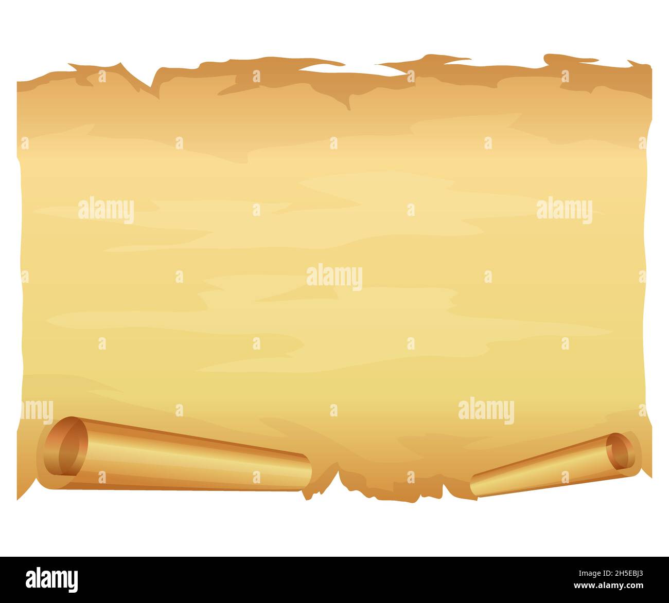 Big golden scroll of parchment Stock Vector Image & Art - Alamy