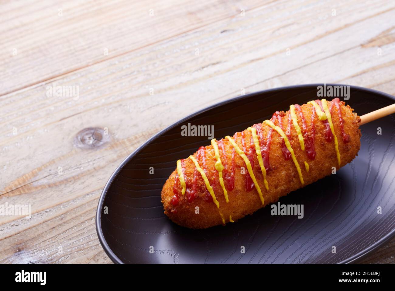 Korean corn dog Stock Photo - Alamy