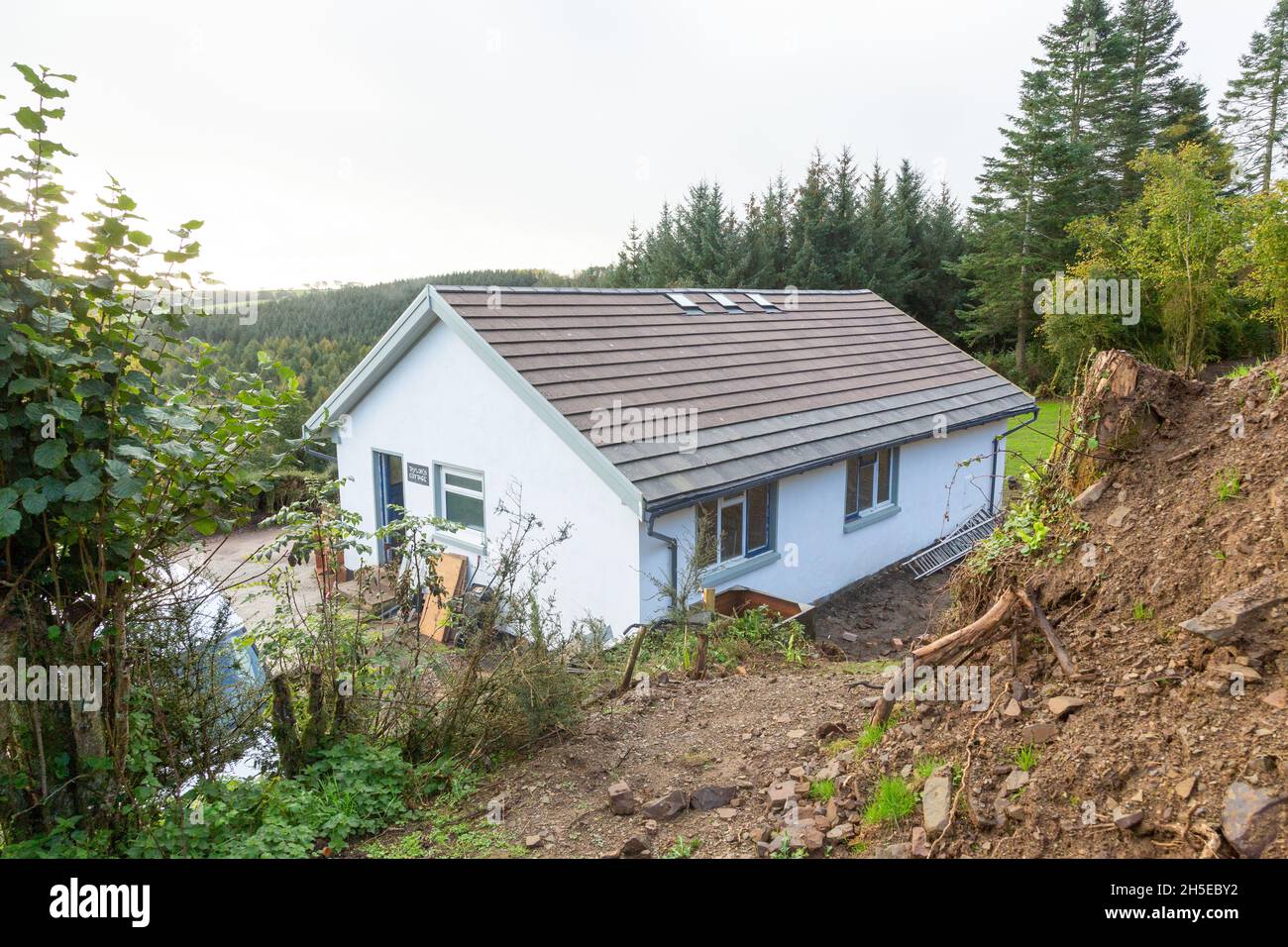 Rural Farm cottage, High Bickington, Devon , England, United Kingdom ...