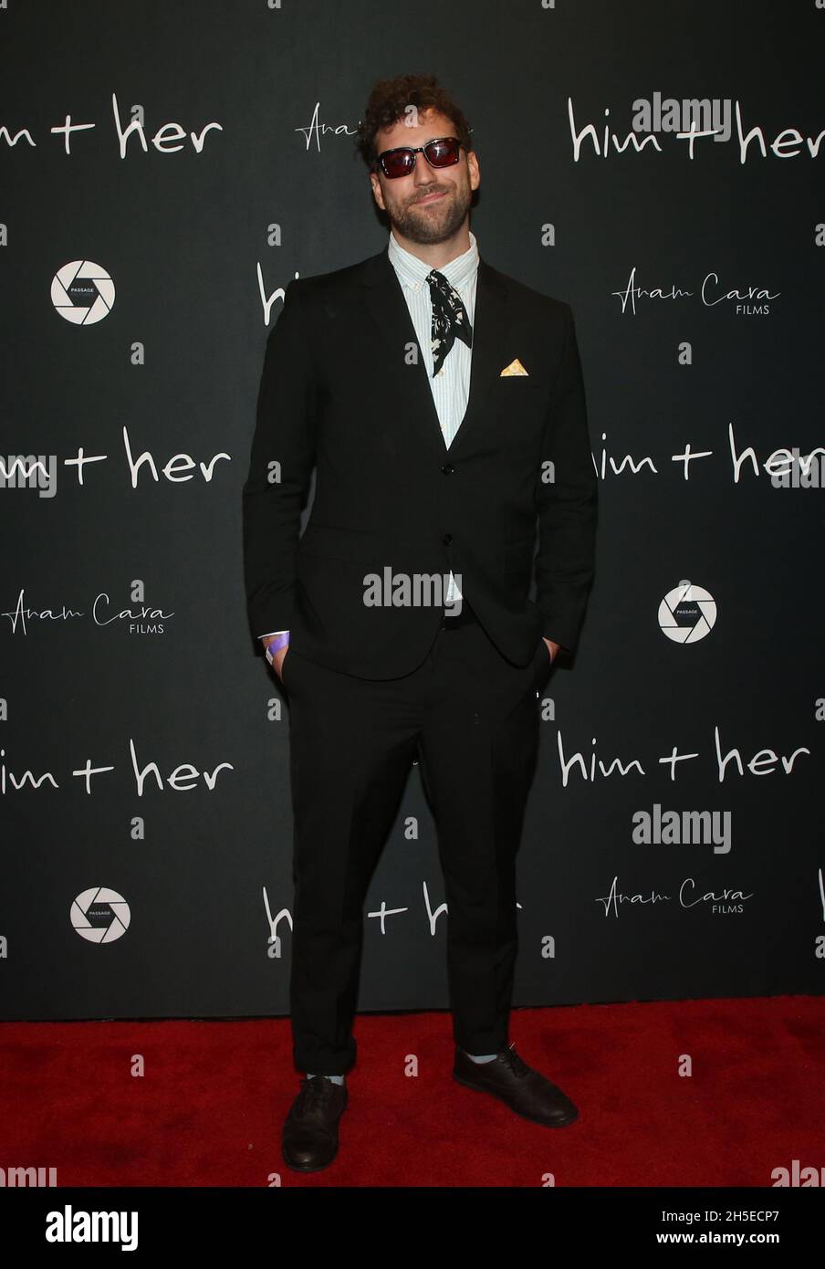 Los Angeles, Ca. 8th Nov, 2021. Charlie Cole, at the premiere of Him ...